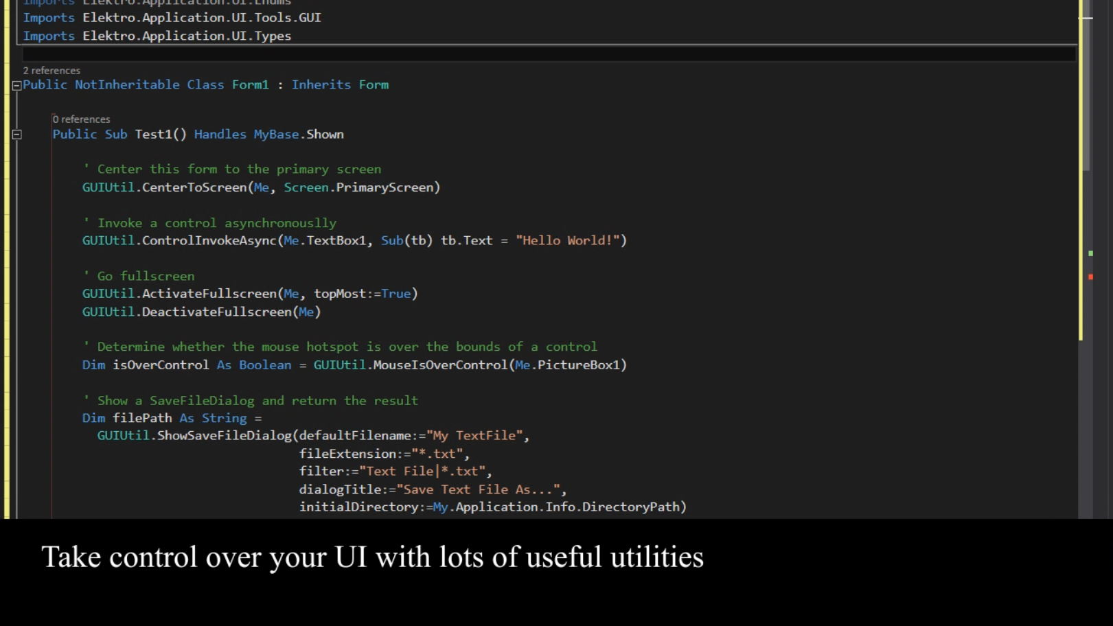 DevCase Class Library for .NET Framework and .NET Core by ElektroStudios
